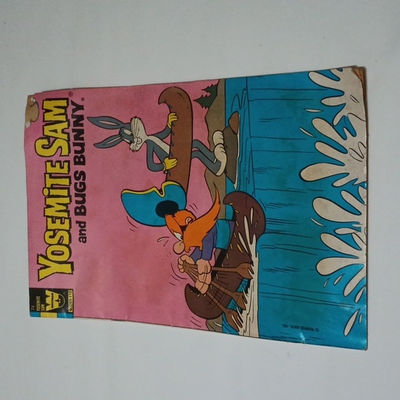 Warner Bros. | Toys | 981 Yosemite Sam Bugs Bunny Whitman Comic Book 74 ...